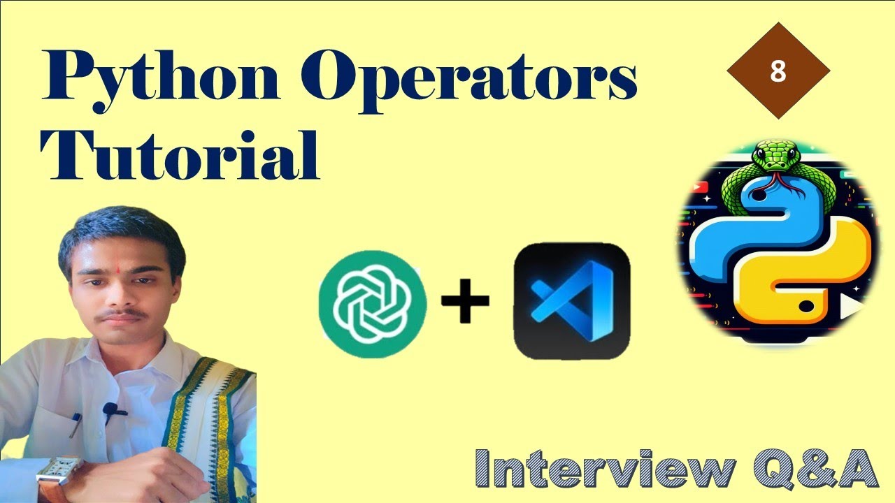 8.Python Operators and TR Interview Q&A #ChatGpt|Python easy|Python Shortcuts|Genie|MITHRAMMA IT