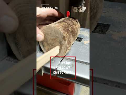 Milling My Own Timber - Bandsaw Box Part 1 #shorts