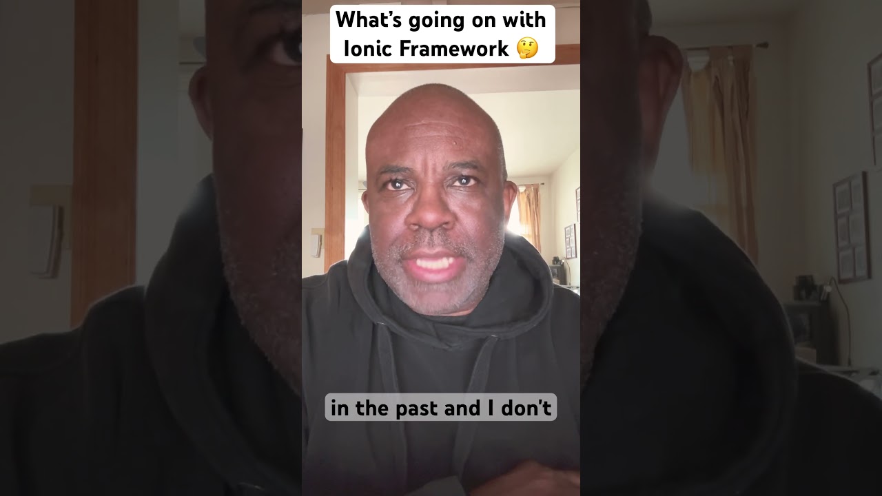 What’s going on with Ionic Framework? 🤔