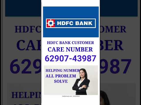 #HDFC Bank #customer care number #welcome to my #HDFC Bank helpline number