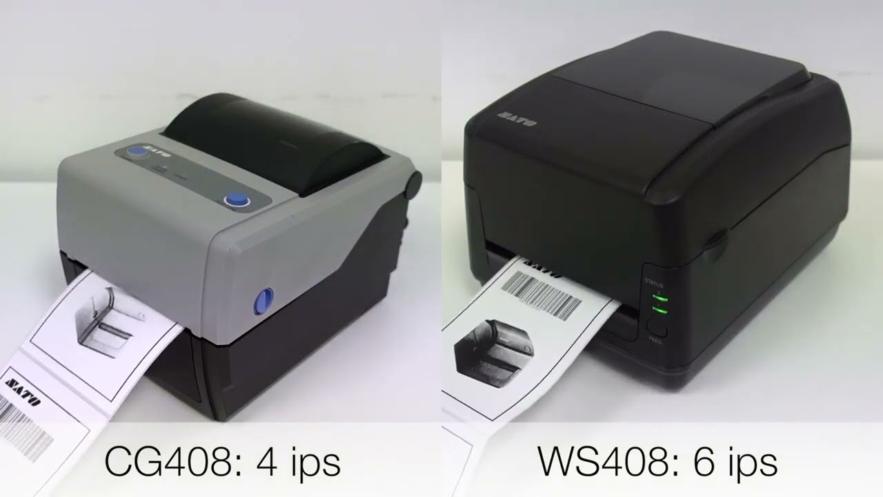 Versatile Desktop Label Printer: WS4 vs. CG4