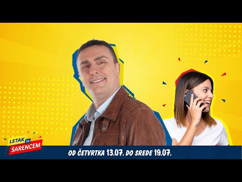 Od četvrtka, 13. jula│Letak sa Šarencem│Lidl Srbija