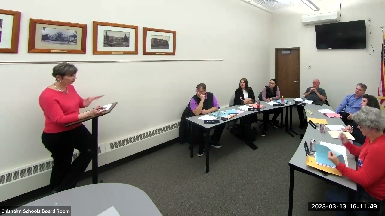 School Board Working Session - 3/13/2023