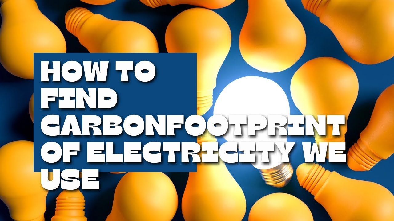 Carbon footprint from electricity python code