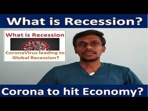 Recession Explained in Tamil and English subtitles Will Coronavirus lead to Global Economy Slow Down