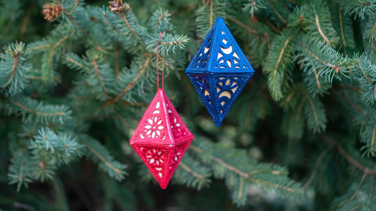 Leather Diamond Ornament Free PDF Pattern