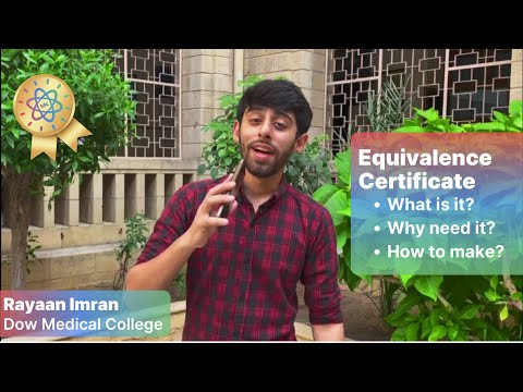 The Equivalence Certificate - Everything you NEED to know | MedAngle Premed