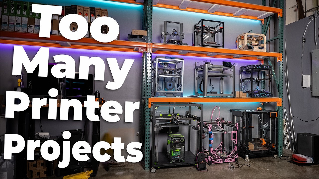 I'm Fixing Every Broken 3D Printer I Own! - RepRap Rehab 01