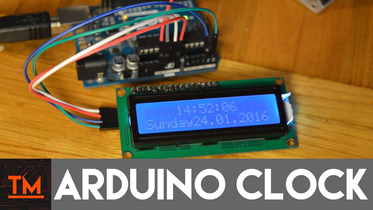 Arduino realtime clock || ds1302 || TechMaker