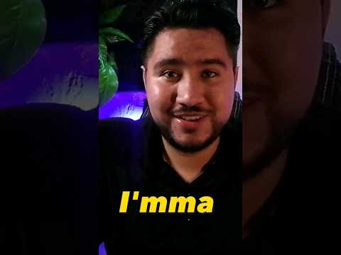 Qué significa I'MMA en inglés #aprenderingles #inglésamericano #vocabulary 🇺🇸🚀