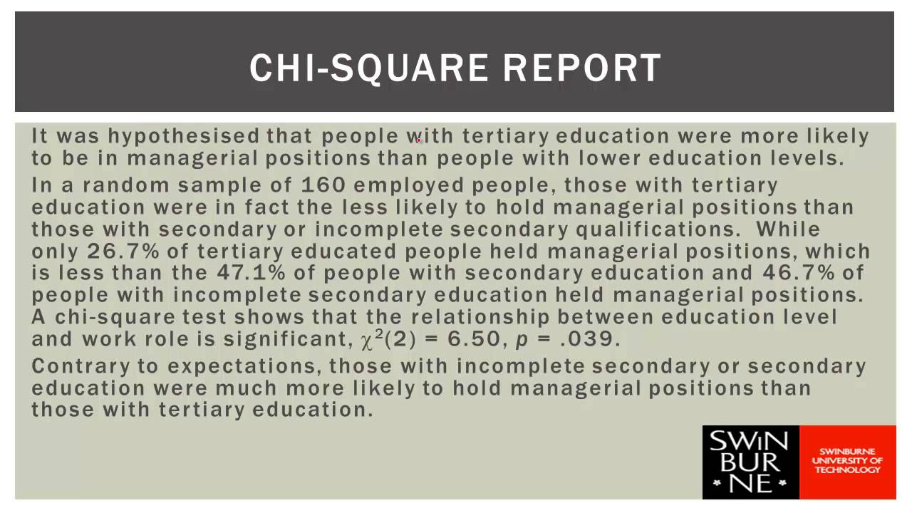 STA10003 Week 11 - Chi-square