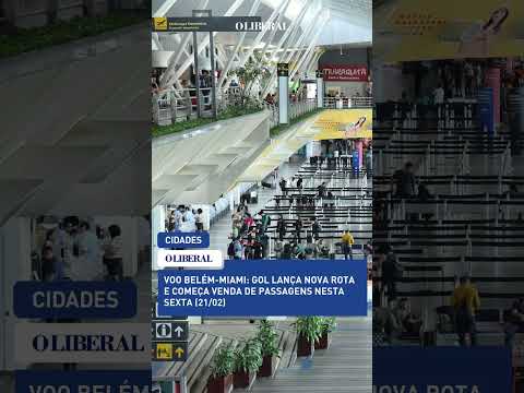 Voo Belém-Miami: Gol lança nova rota e começa venda de passagens nesta sexta (21/02)