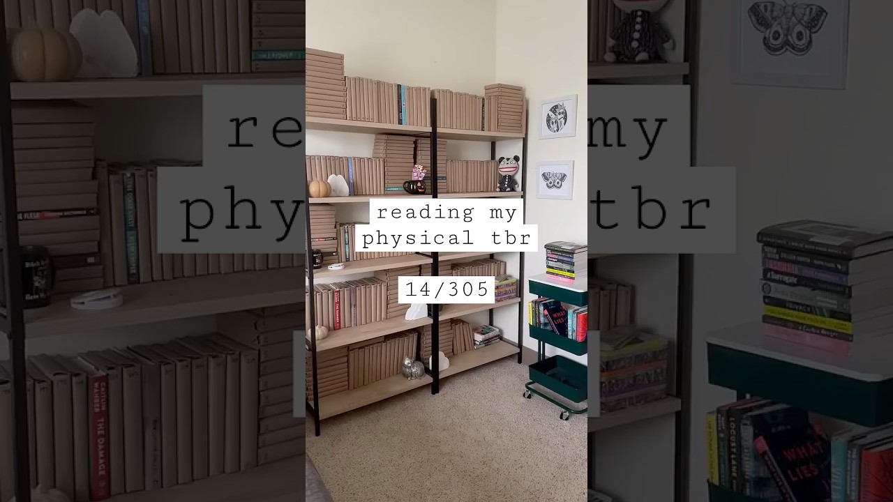 reading my physical tbr 14/305 #booktube #books #tbr