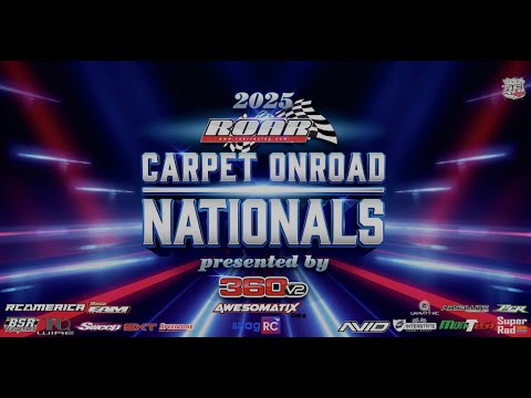 2025 ROAR On-Road Electric Carpet Nationals - D & A1 Mains