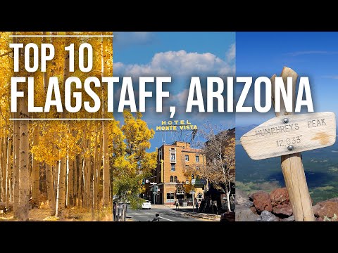 Flagstaff Arizona Top 10 BEST Things to Do | Hiking, Humphrey's Peak, Aspens, Grand Canyon [4K]