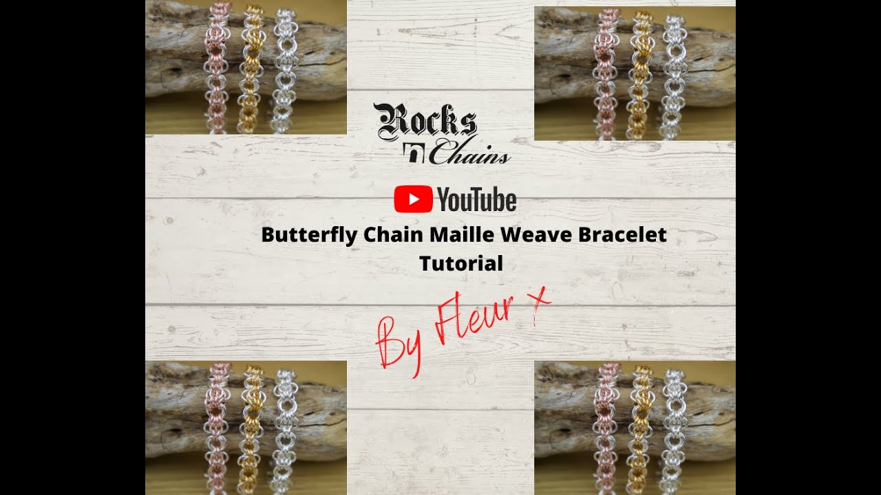 Butterfly Chain Maille Weave Tutorial