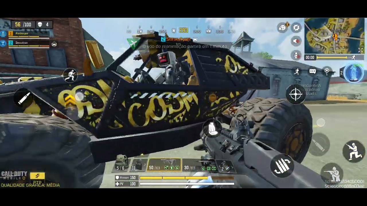 Joguei Cod mobile no s22 ultra -120hz medium