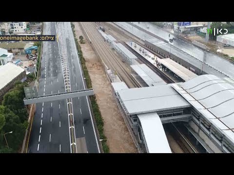 כל כך הרבה גשם לא ירד פה שנים: הסערה של סוף השבוע