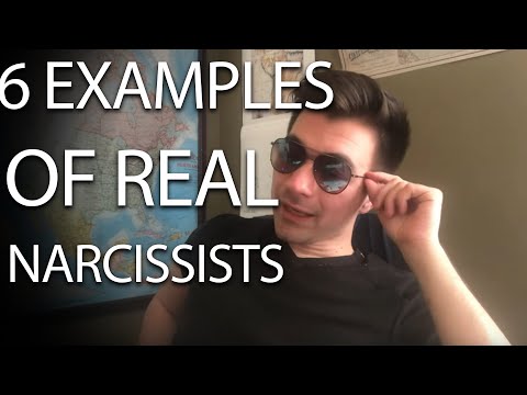6 examples of the REAL different types of Narcissists!