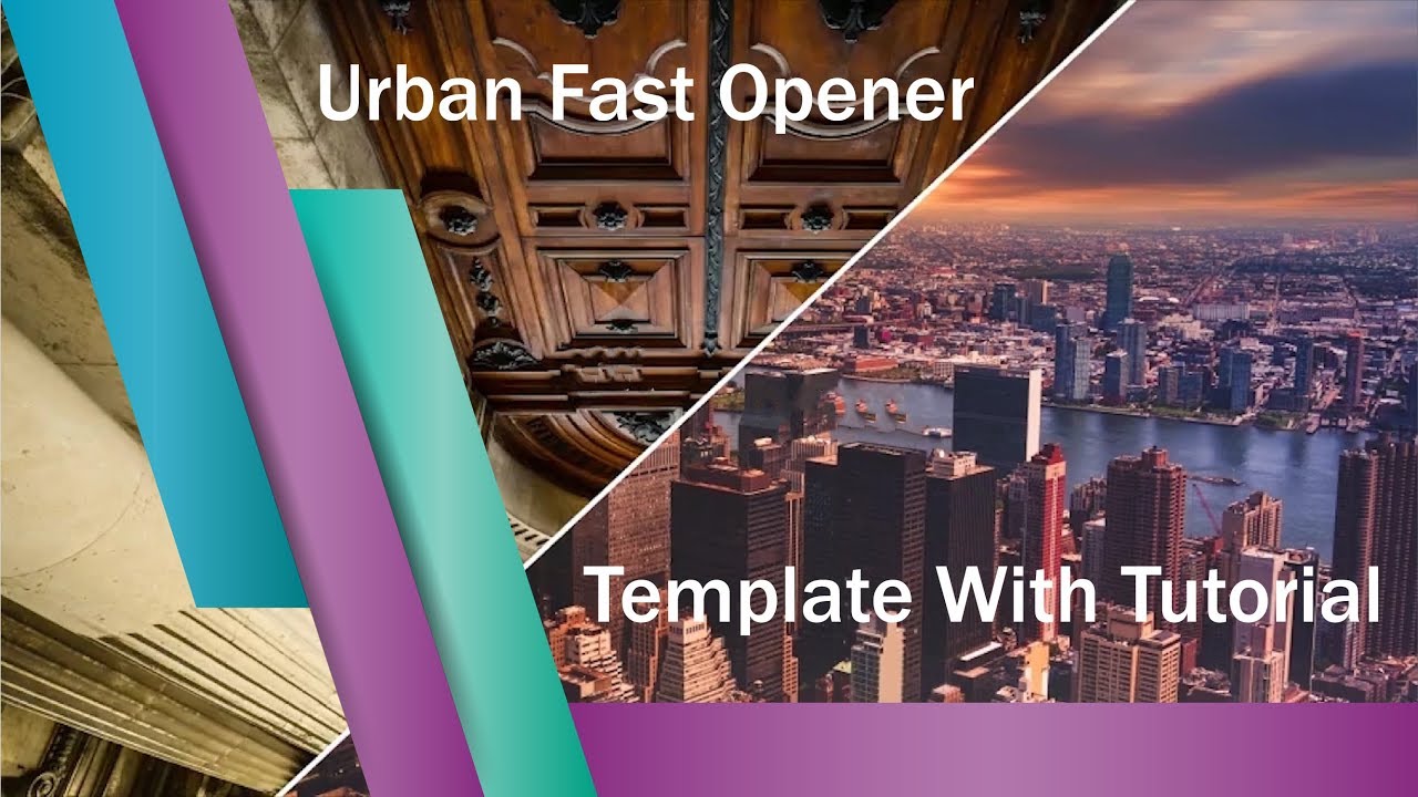 Urban Fast Opener - After Effects Template With Tutorial