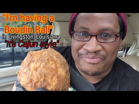 Porky's Boudin & Cajun Meats: Boudin Ball review