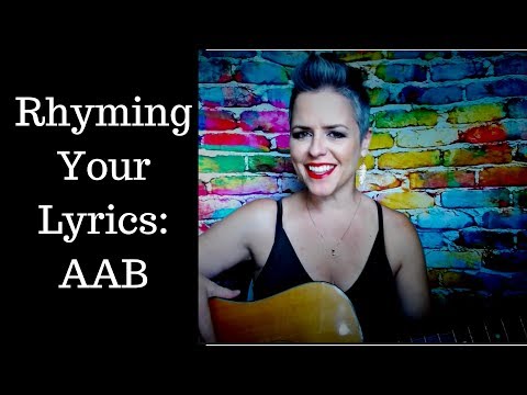 Rhymes for Song Lyrics | AAB