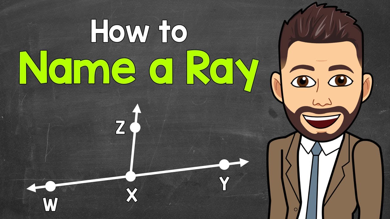 How to Name a Ray | Geometry | Math with Mr. J