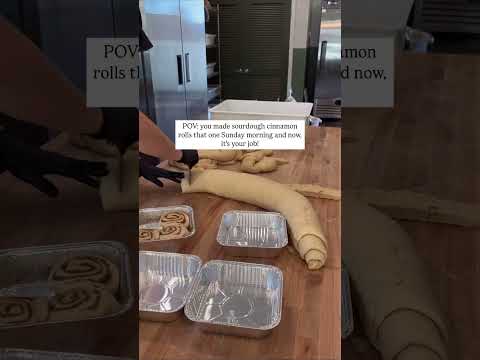 Making Sourdough Cinnamon Rolls
