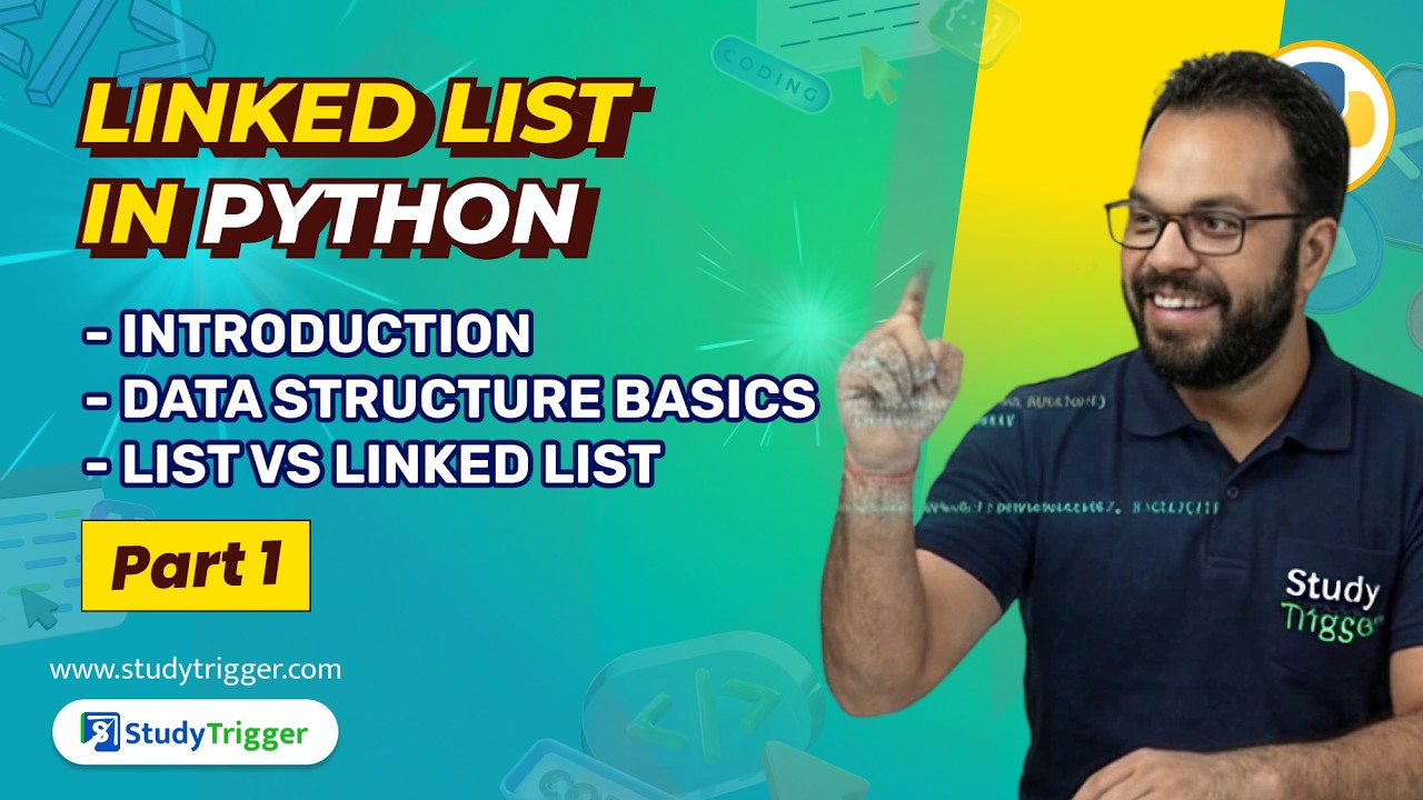 Linked List in Python | Introduction | List vs Linked List | Data Structures Basics