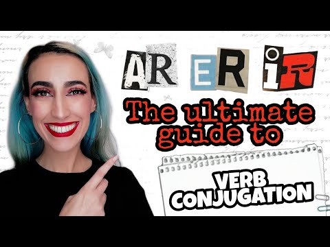 SPANISH VERB CONJUGATION | PRESENT TENSE | REGULAR VERBS CONJUGATION for beginners