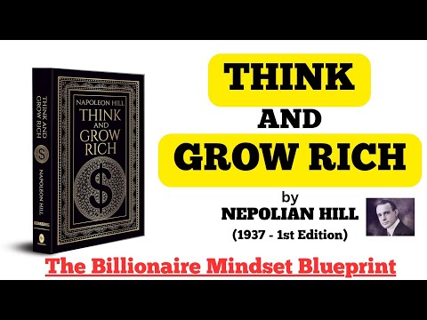 Think and Grow Rich by Napoleon Hill – The Ultimate Success Blueprint (1937 Original Edition) #books
