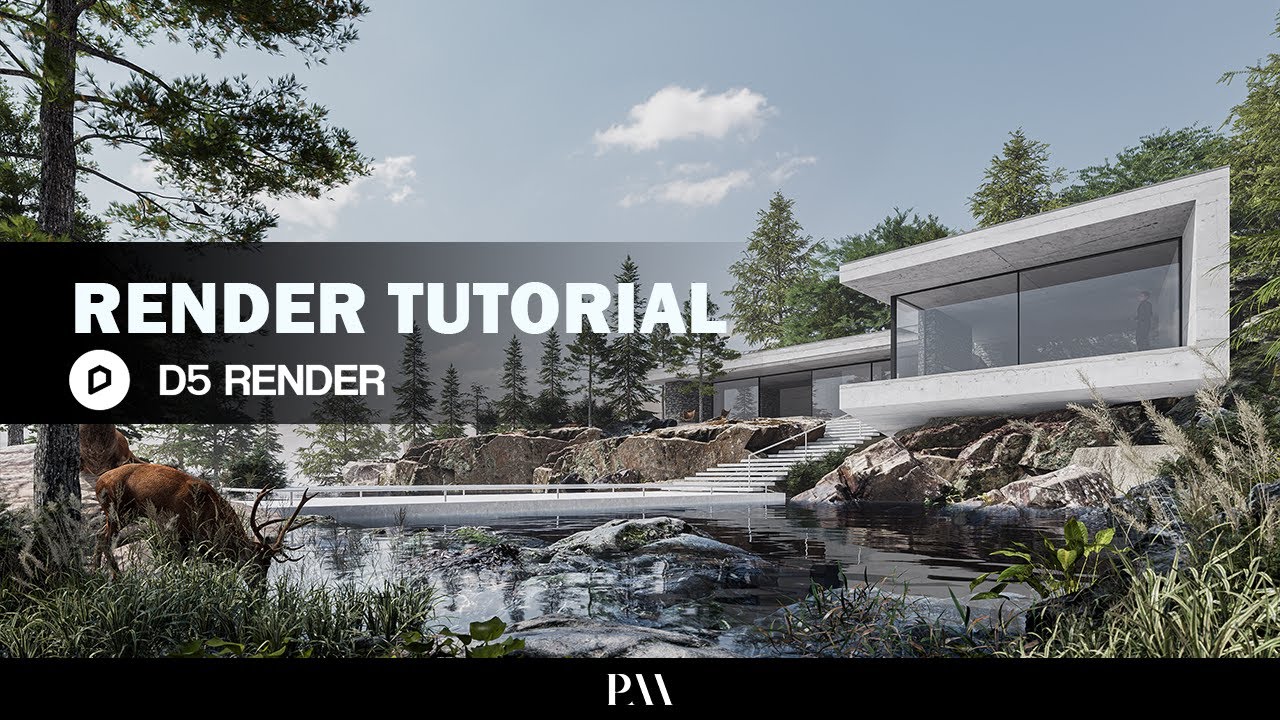 LEARN WITH ME: D5 RENDER TUTORIAL - Exterior scene 11