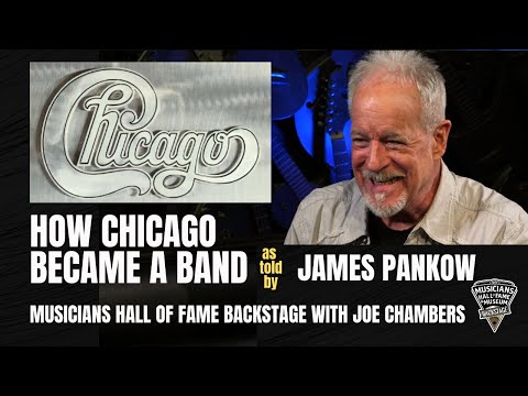 James Pankow Musicians Hall of Fame Backstage, Chicago.
