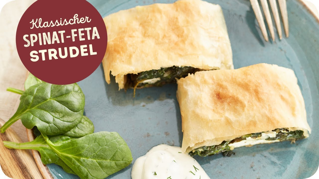 FETA-SPINAT STRUDEL - Einfache Rezepte