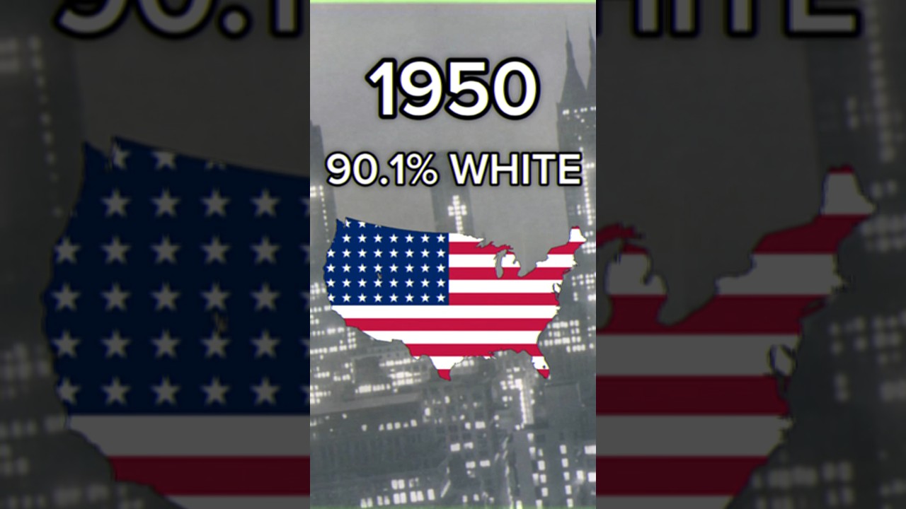 United States White Population #usa #mapping #geography #fypシ #fyp