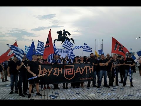 Η Χρυσή Αυγή στο συλλαλητήριο για την Μακεδονία: “Μητσοτάκης και ΝΔ ...