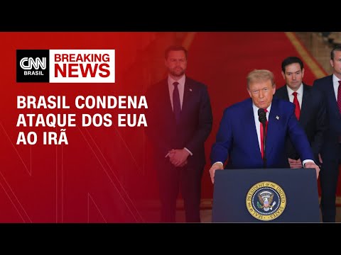 Brasil condena e vê violação de soberania em ataque dos EUA ao Irã | AGORA CNN