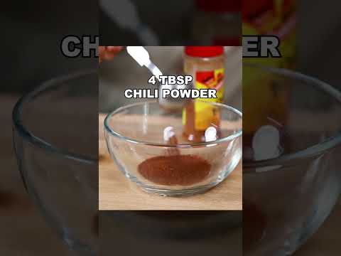Award Winning Texas Chili Recipe Ingredients πΆοΈ #texas #chili