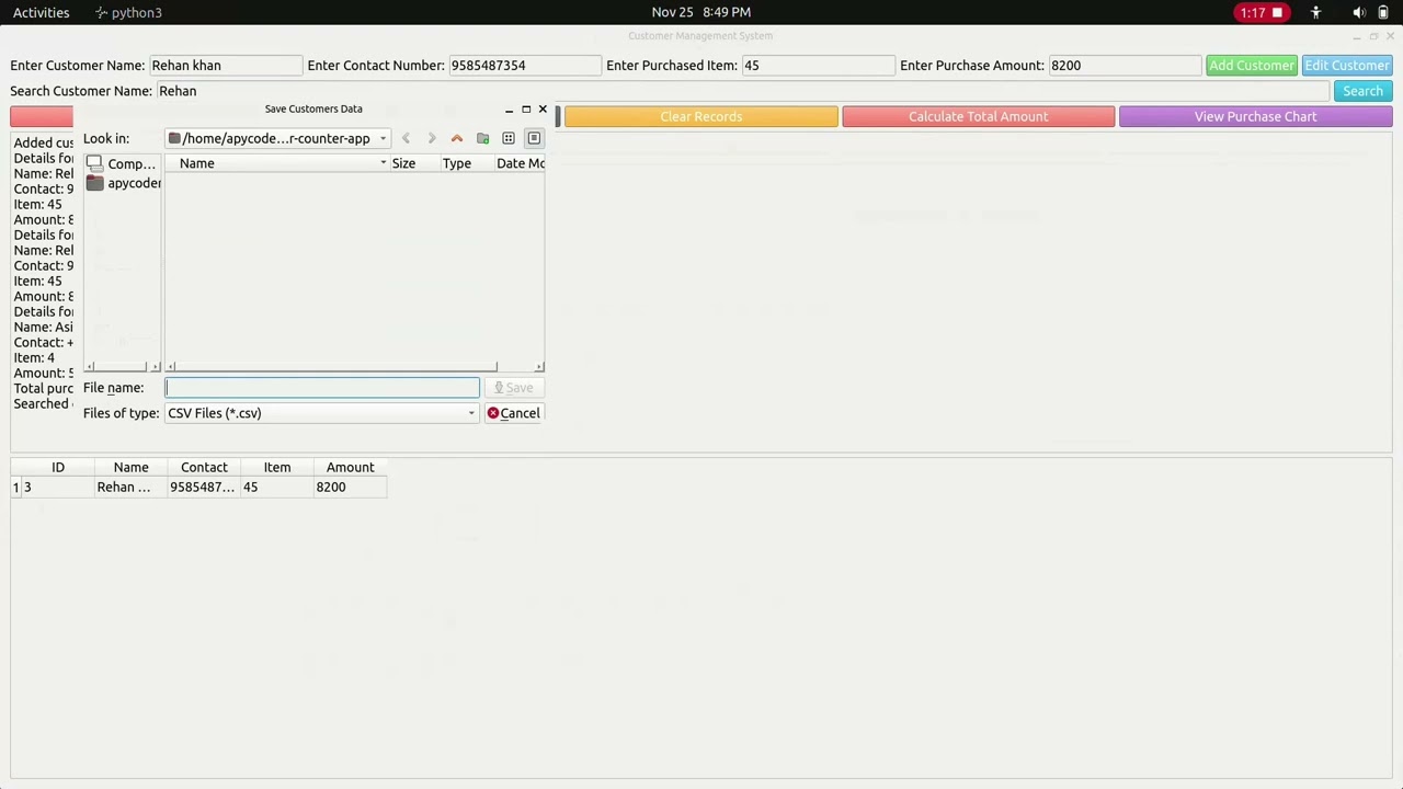 Python GUI Tutorial: Customer Management System with PyQt5