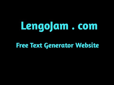 Best Font Generator Website | Technical Sky