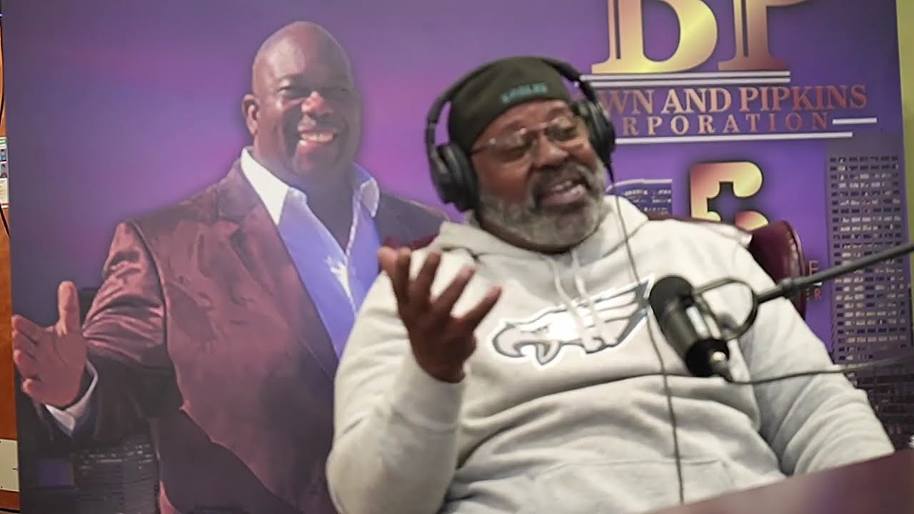 Mr. Daniel Butchy Brown with Kenneth Riley aka Smokey.