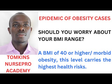 EPIDEMIC OF OBESITY: BMI Ranges for Different Categories of Patients
