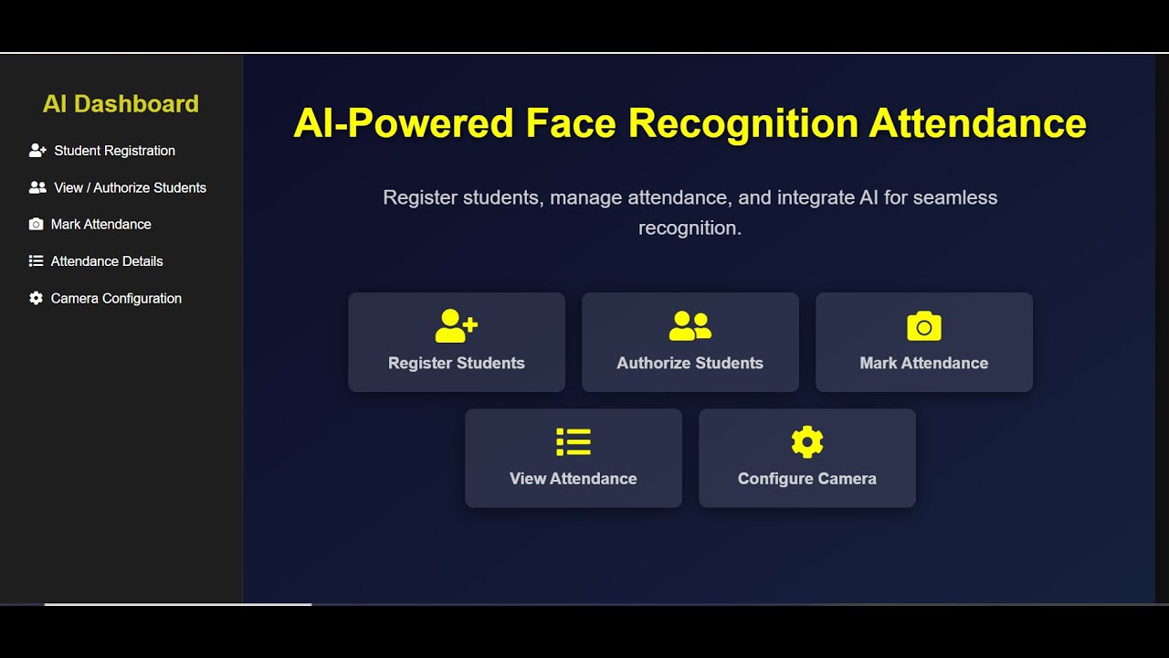Real-Time Face-Based Attendance System using Django | with Source code