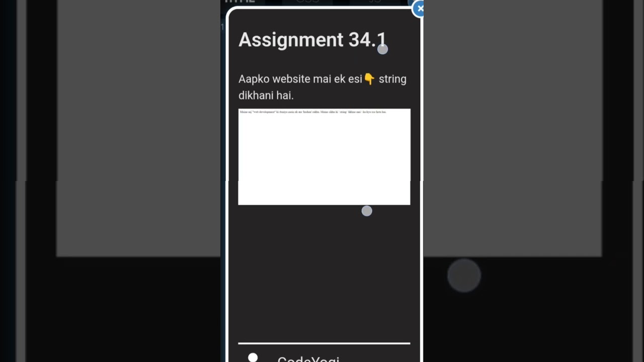 Codeyogi Assignment 34.1#coding #pythonanddjangofullstackwebdeveloper #assingment #programming