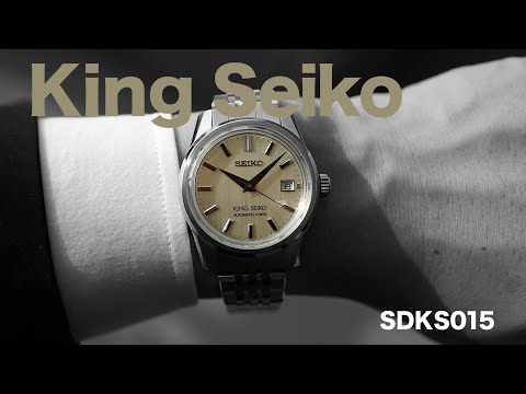 キングセイコー SDKS015【 ホーンホワイト絹目仕上げ文字盤 機械式腕時計】
