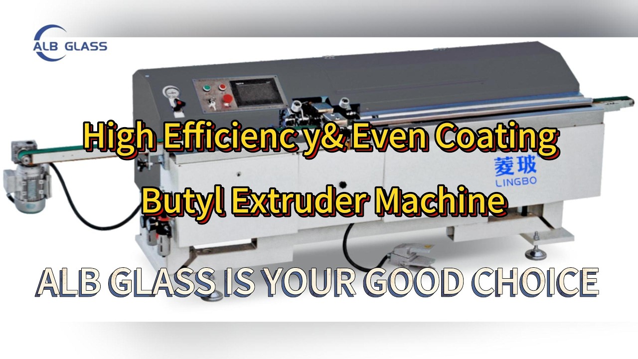 Automatic Butyl Sealant Extruder Machine#igu #butylextruder #insulatingglass #sealant #butyl #glass