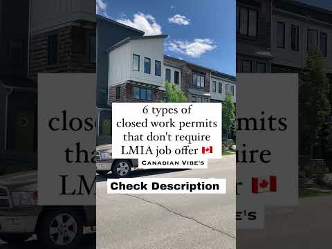 No Job Offer Needed: 6 Closed Work Permits in Canada Without LMIA🇨🇦