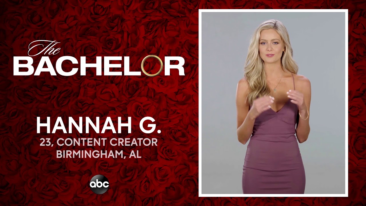 Meet Hannah G. - The Bachelor
