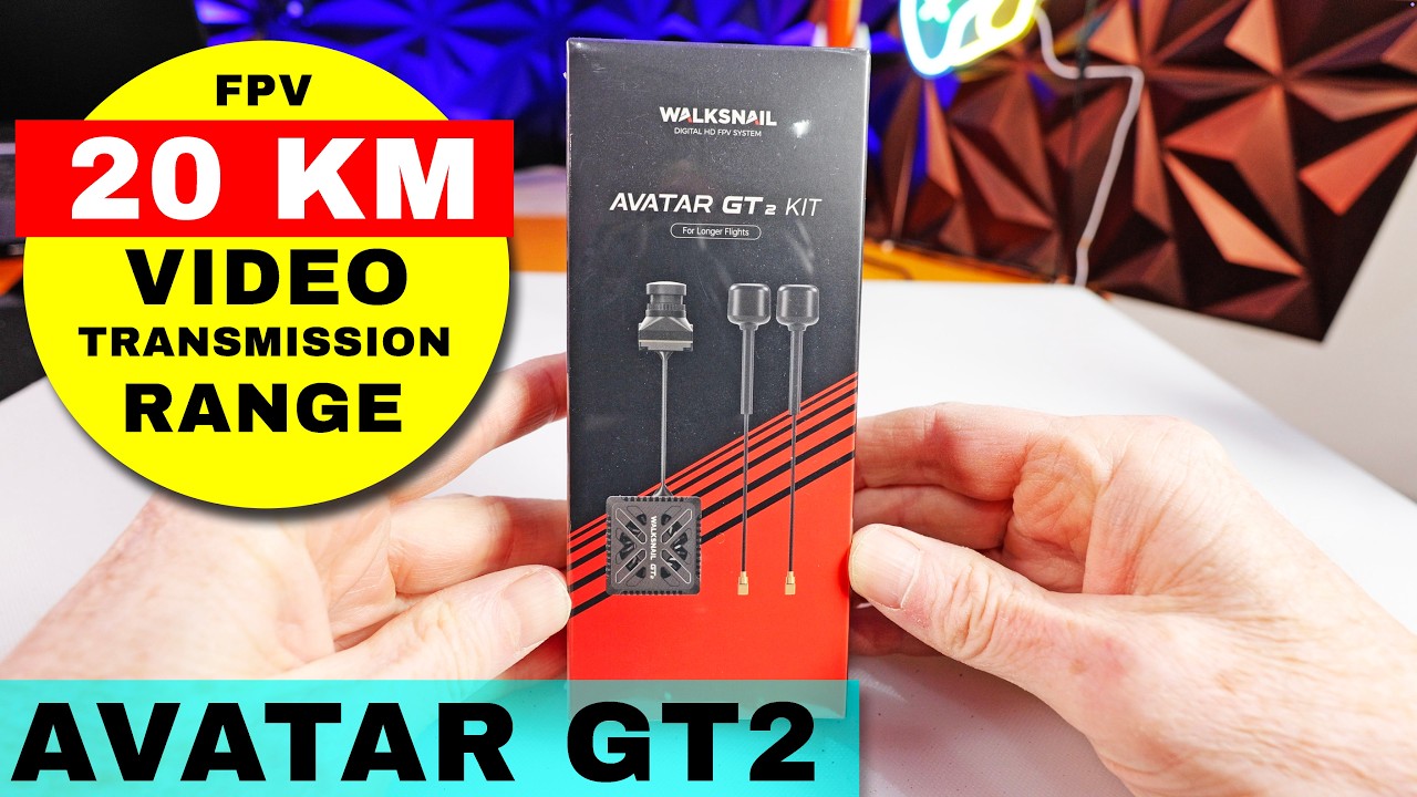 New AVATAR GT2 FPV Camera Kit with 20 Km Range